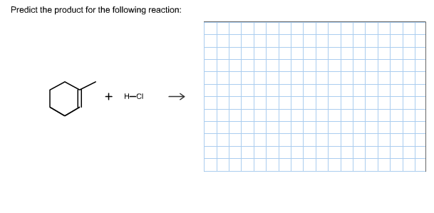 Solved Predict the product for the following reaction: | Chegg.com