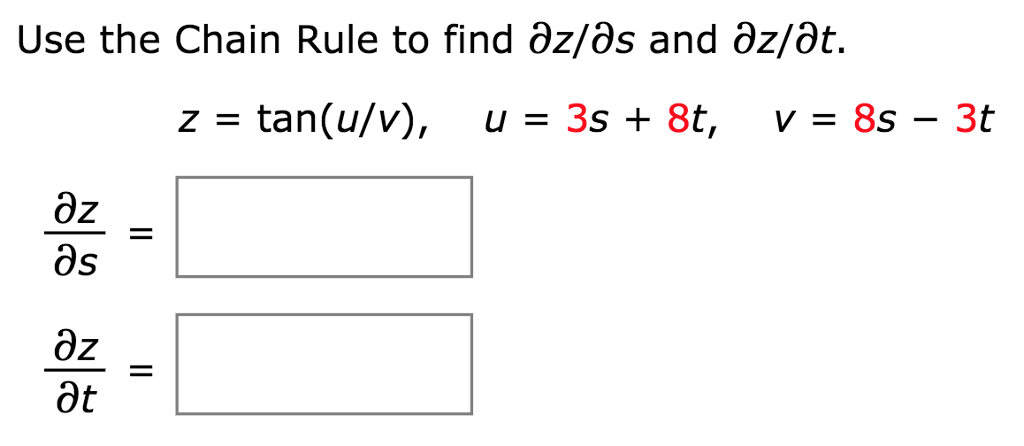 Solved Use the Chain Rule to find dw/dt. w = ln(V x2 + y2 + | Chegg.com