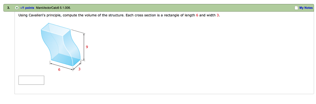Solved Using Cavaliers principle, compute the volume of the | Chegg.com