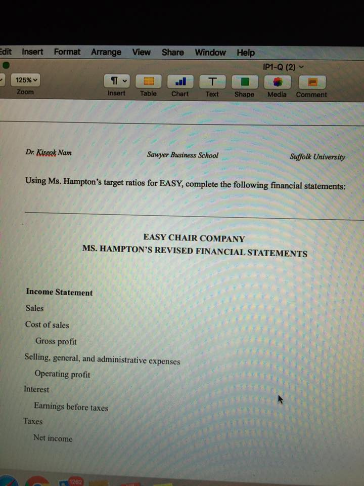 Solved t insert Format Arrange View Share Window Help P1-Q | Chegg.com