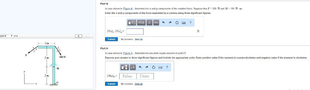 Solved Part G n case shown in (Figur 4, determine the r and | Chegg.com