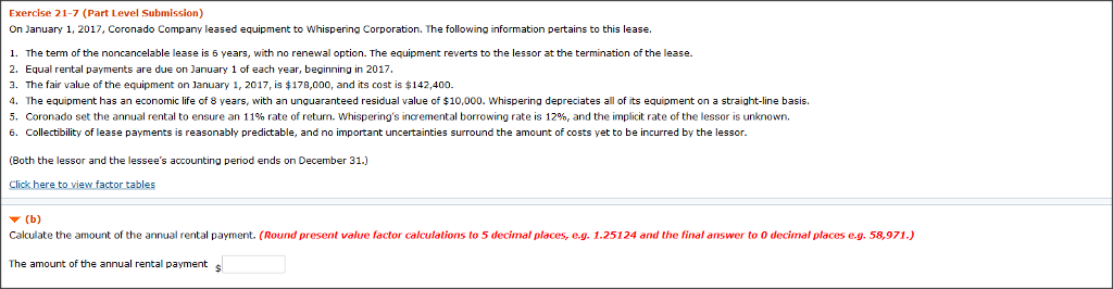 Solved Exercise 21-7 (Part Level Submission) On January 1, | Chegg.com