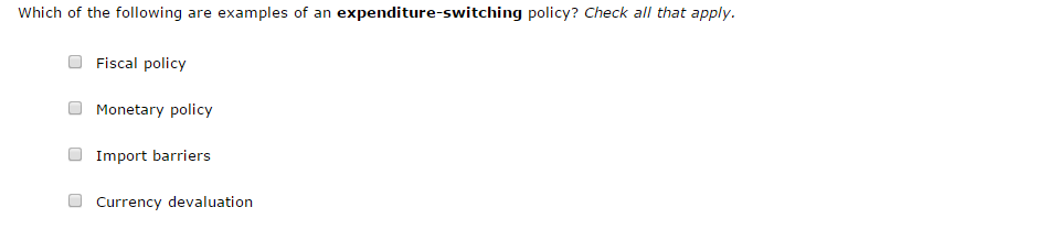 Solved Which of the following are examples of an | Chegg.com
