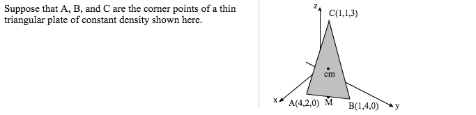 Solved a. Find the vector from C to the midpoint M of side | Chegg.com