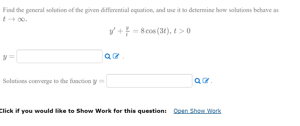 Solved Find the general solution of the given differential | Chegg.com