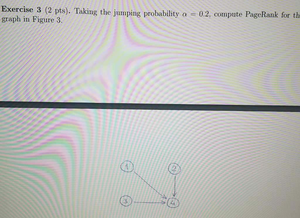 Solved Taking the jumping probability compute pagerank for | Chegg.com Solved Taking the jumping probability compute pagerank for | Chegg.com