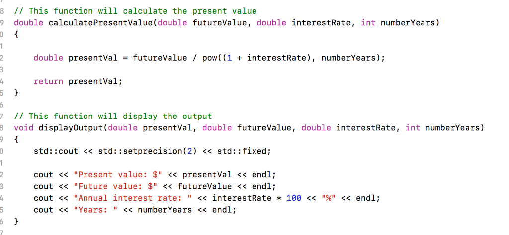 Solved How can I fix this? C++ please. I'm having trouble | Chegg.com