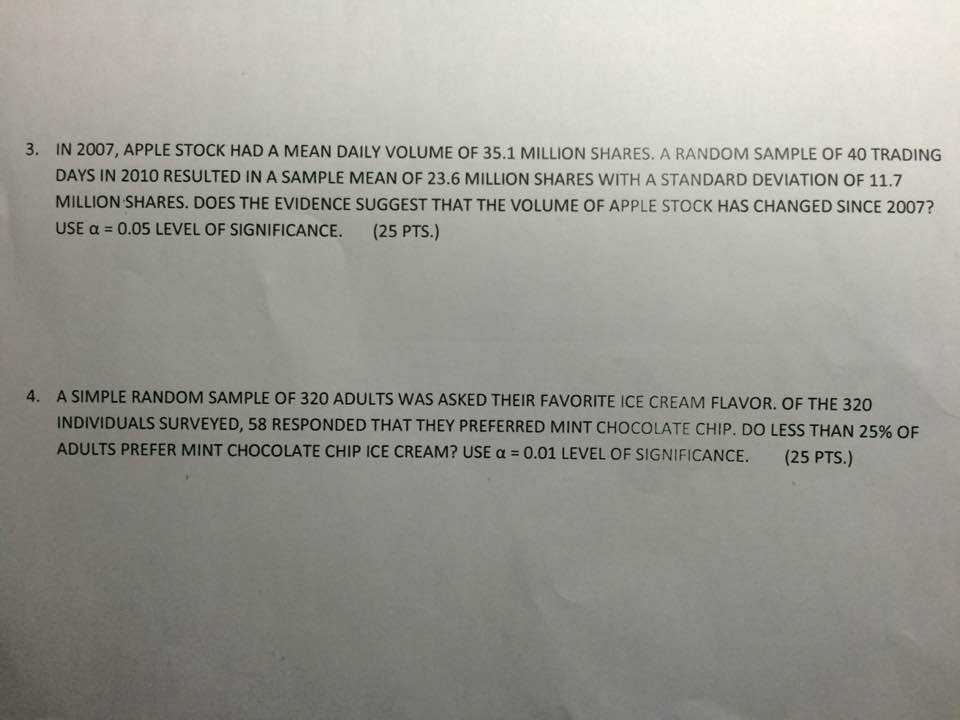 Solved Applied Statistics (Hypothesis Questions)Applied | Chegg.com