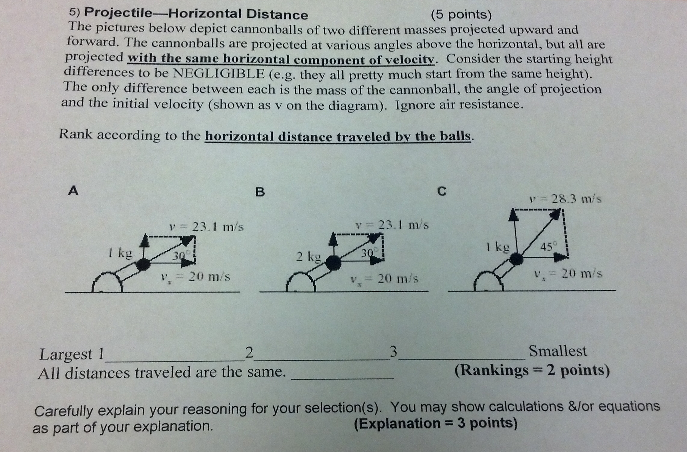 Solved The pictures below depict cannonballs of two | Chegg.com