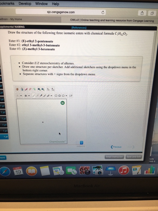 Solved Draw The Structure Of The Following Three Isomeric
