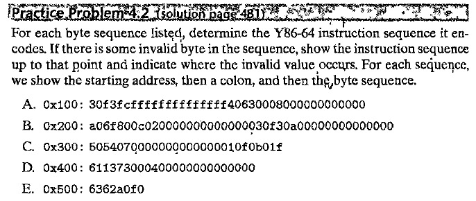 Problem 4 (Disassembling Code) (15 points) For each | Chegg.com