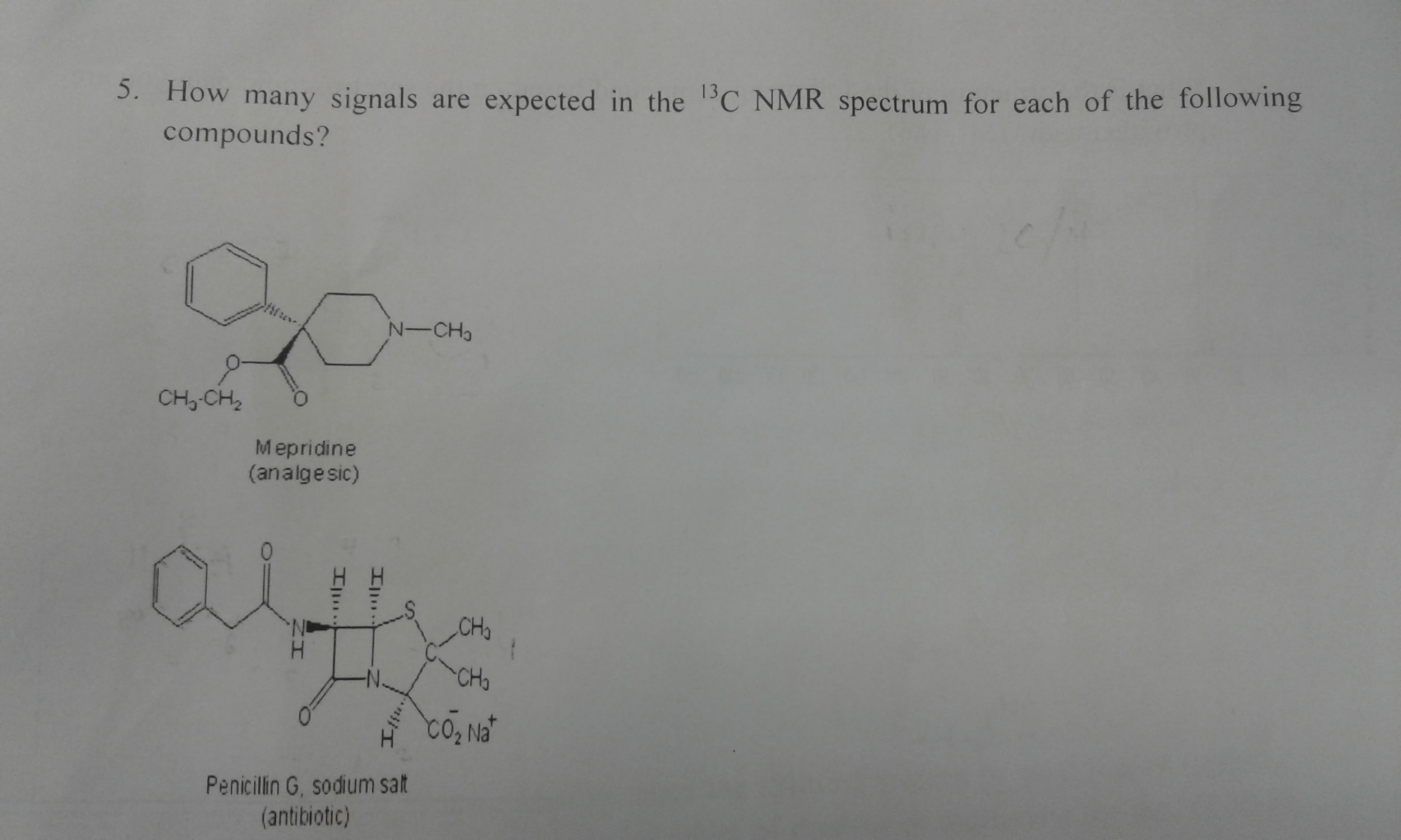 Solved How many signals are expected in the 13^C NMR | Chegg.com
