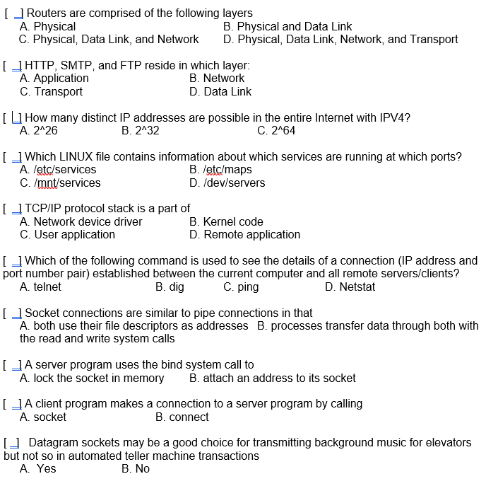 Solved Routers are comprised of the following layers | Chegg.com