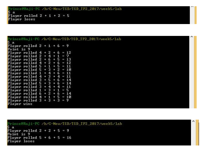 Solved Task 5.4 A player rolls three dice. Each die has six | Chegg.com