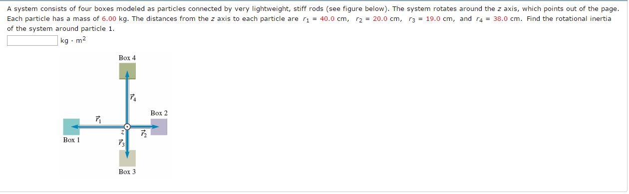 Solved A system consists of four boxes modeled as particles | Chegg.com