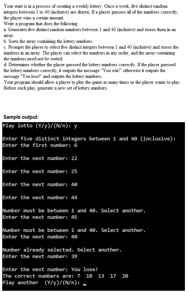 Solved Your state is in a process of creating a weekly | Chegg.com
