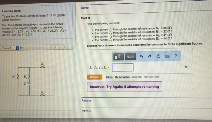 Solved Find the current through each resistor in the circuit | Chegg.com