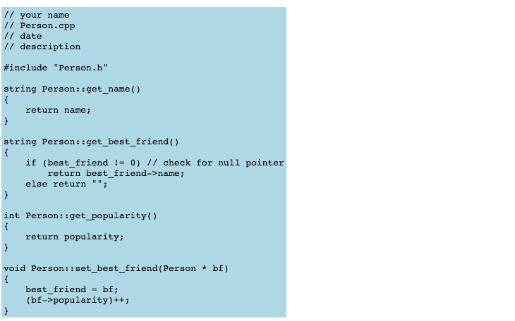 CSE 202 Lab 4: Classes, Vectors, and Pointers 1. | Chegg.com