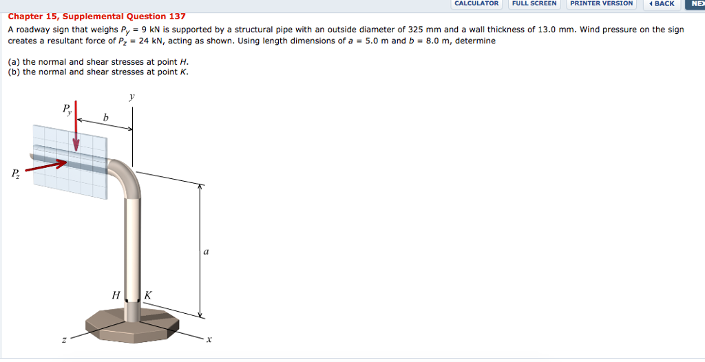 Solved CALCULATOR FULL SCREEN PRINTER VERSION BACK NE | Chegg.com