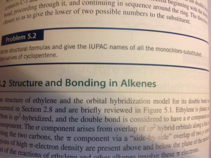 Solved write structural formulas and IUPAC names for all the | Chegg.com
