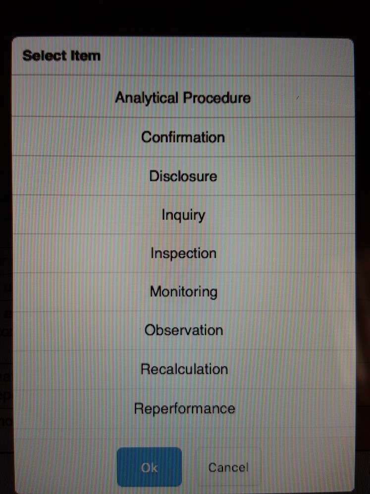Solved Audit Procedures For each of the procedures described | Chegg.com
