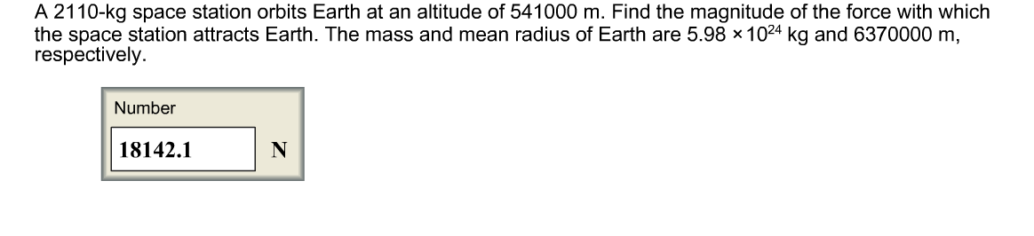Solved A 2110-kg space station orbits Earth at an altitude | Chegg.com