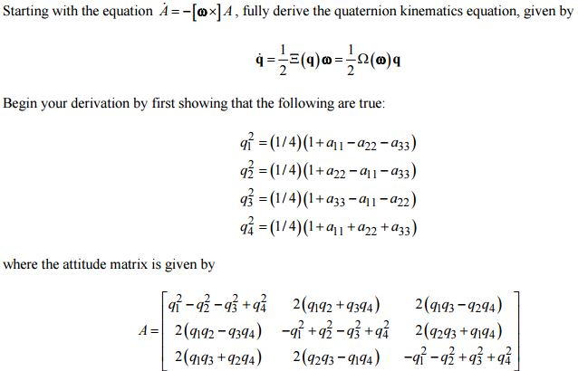 Starting with the equation A = -[Omega x]A, fully | Chegg.com