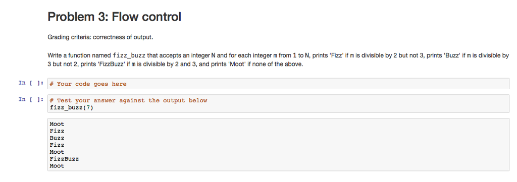 Solved Problem 3: Flow control Grading criteria: correctness | Chegg.com