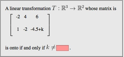 Solved A linear transformation T : R3 rightarrow R2 whose | Chegg.com
