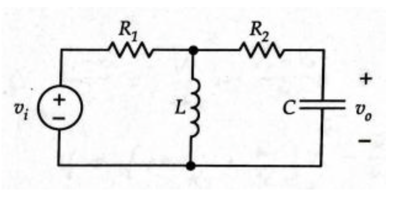 Solved Calculate the transfer function for the second- order | Chegg.com
