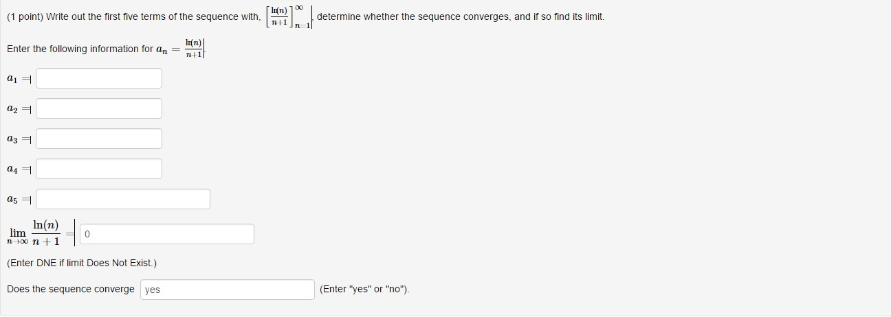 Solved Write out the first five terms of the sequence with, | Chegg.com Solved Write out the first five terms of the sequence with, | Chegg.com