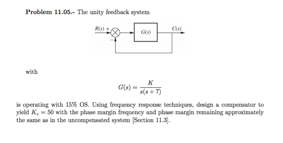 This is Electrical Engineering - Control Systems | Chegg.com