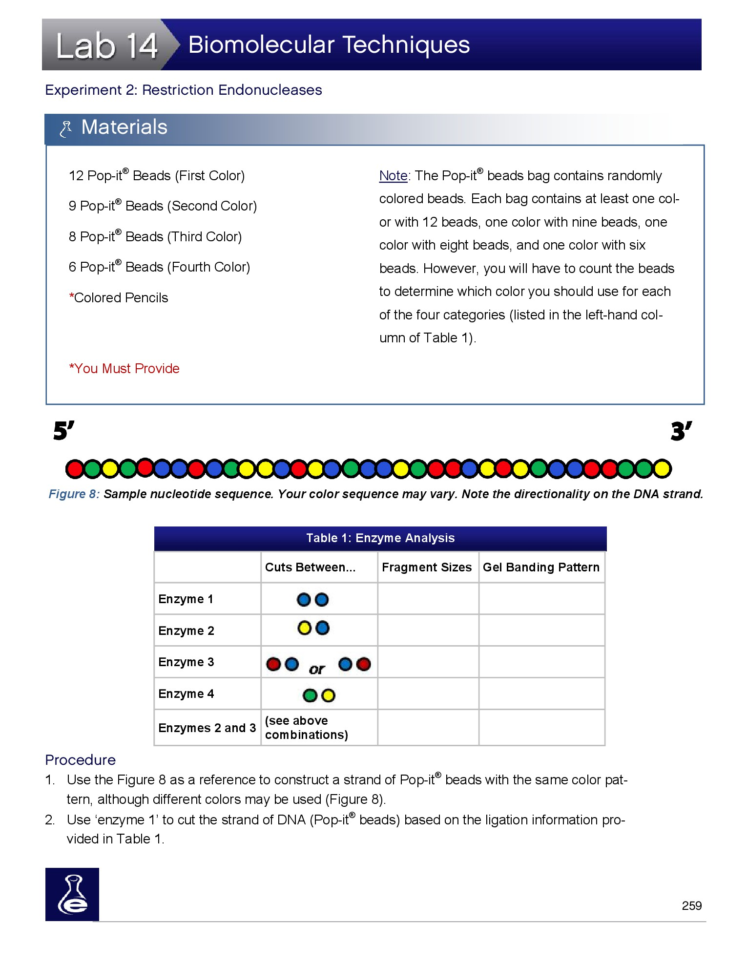 In experiment 2, if you cut your sequence with enzyme | Chegg.com