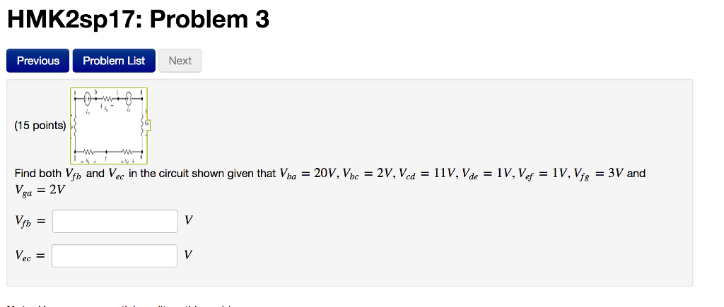 Solved Find both VfbVfb and VecVec in the circuit shown | Chegg.com
