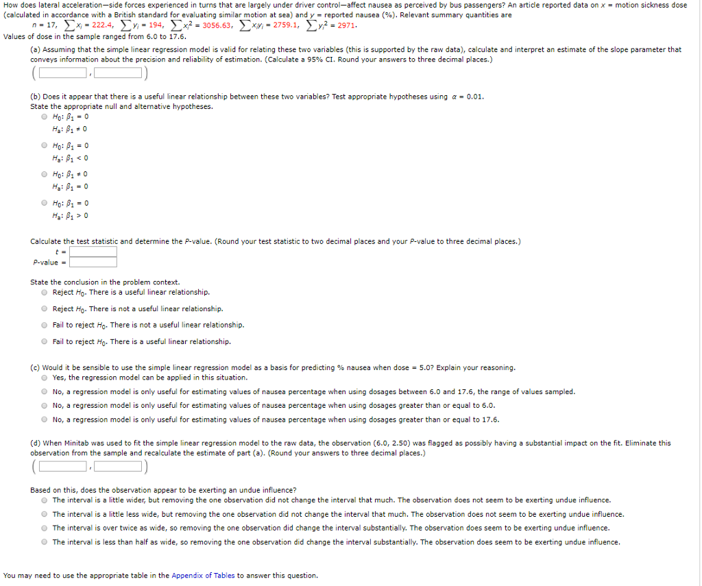 Solved How does lateral acceleration-side forces experienced | Chegg.com