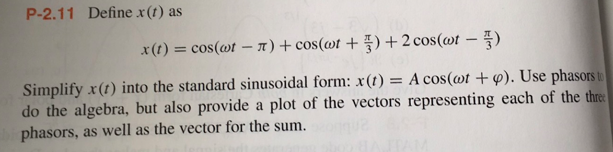 Solved Question is P-2.11 for the DSP First (2nd edition | Chegg.com
