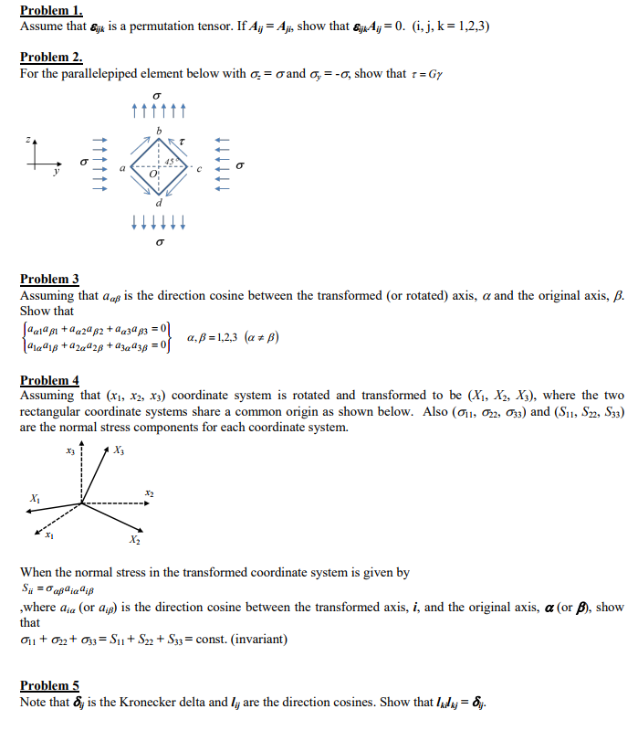 Solved Assume that epsilon_ijk is a permutation tensor. If | Chegg.com