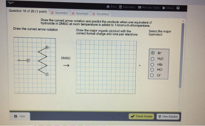 Solved Draw the curved arrow notation and predict the | Chegg.com
