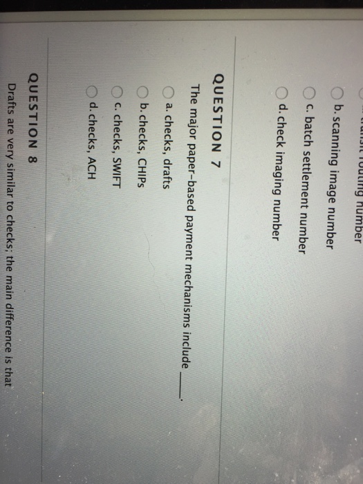 Solved Question Completion Status: QUESTION 5 Use the | Chegg.com