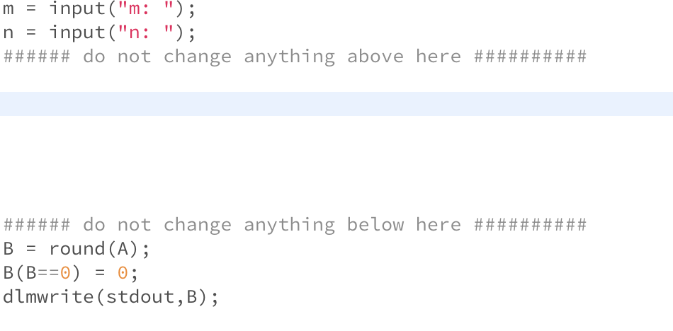 In Question 1 you will create a matrix A and then | Chegg.com