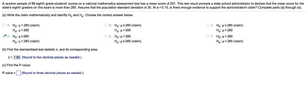 Eighth Grade Mathematics Chart: A Visual Reference of Charts | Chart Master