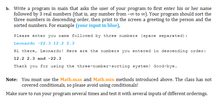 Solved Please help me code the following in JAVA! Full | Chegg.com