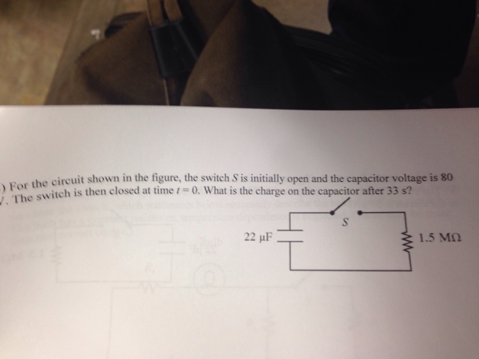For the circuit shown in the figure, the switch S is | Chegg.com