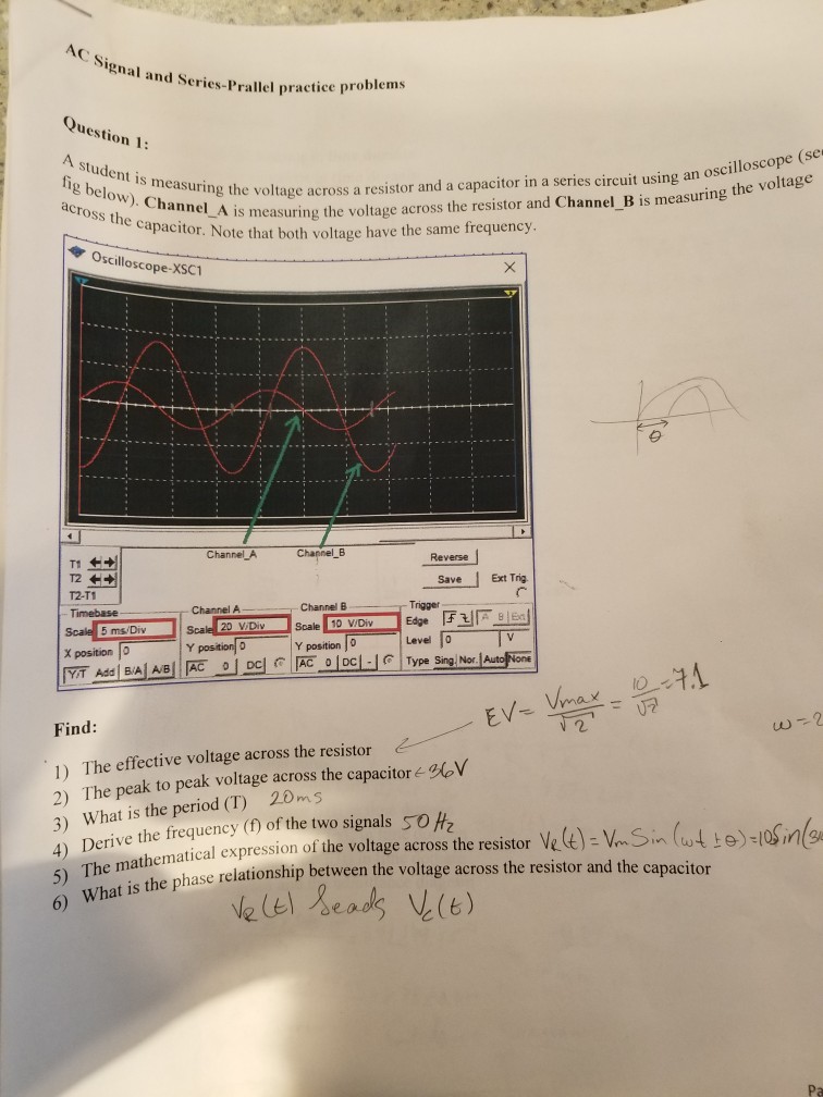 Solved Nd Series Prallel Practice Problems Question 1 A Chegg