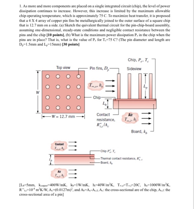 Solved As more and more components are placed on a single | Chegg.com