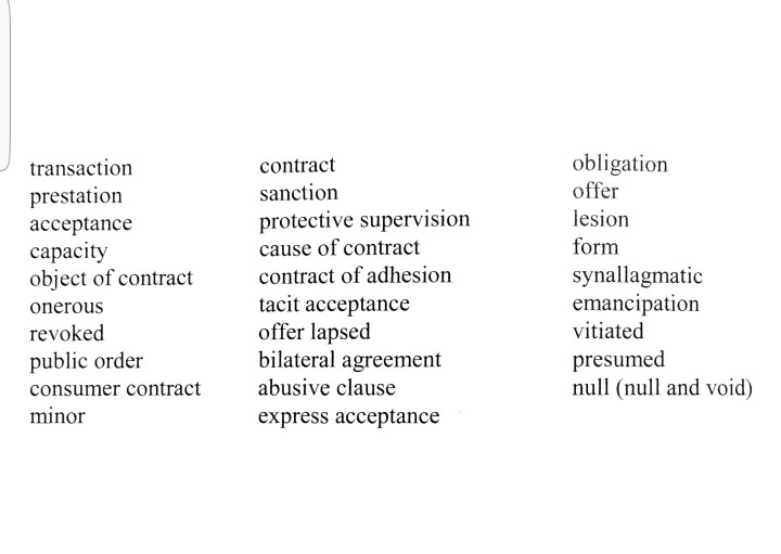 Solved Part 2 - Defines these legal terms according to | Chegg.com