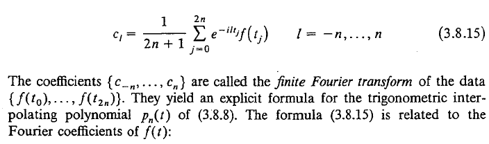 Solved Trigonometric Interpolation / Numerical Analysis * | Chegg.com