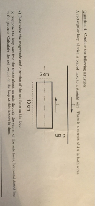 Solved Consider the following situation: A rectangular loop | Chegg.com