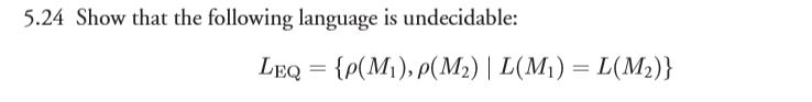 Solved 5.24 Show that the following language is undecidable: | Chegg.com