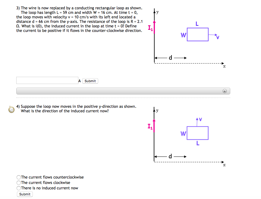 Solved 16-03 Conducting Loop and Current-Carrying Wire An | Chegg.com